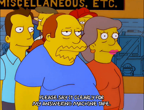 Episode 13 season 10 comic book guy GIF - Find on GIFER