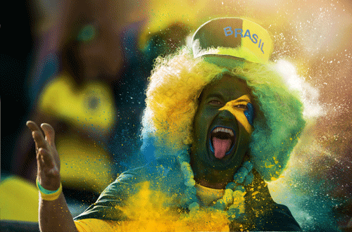 Brazil football soccer GIF - Find on GIFER