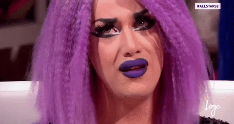 GIF adore delano rupauls drag race sad - animated GIF on GIFER - by Arashim