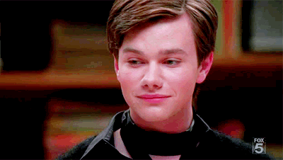 GIF chris colfer - animated GIF on GIFER