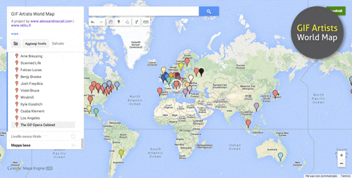 Artists world map opera arte GIF - Encontrar em GIFER
