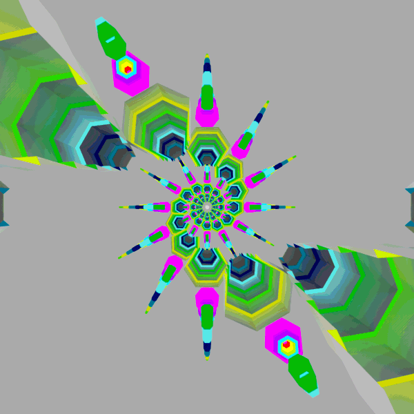 Spiral hexagon GIF - Find on GIFER