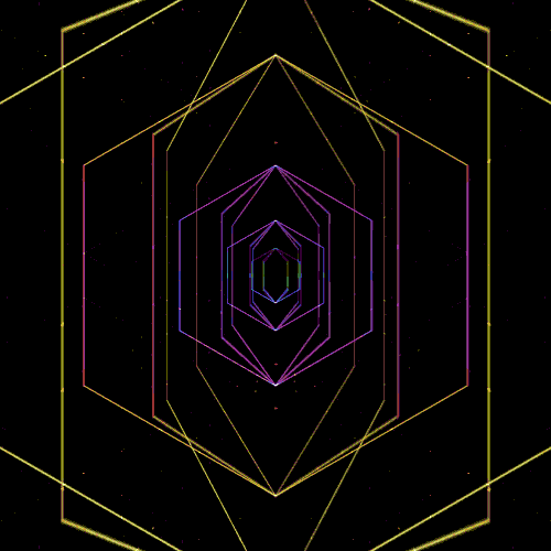 GIF hexagon color - animated GIF on GIFER
