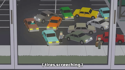 Panic car accident GIF - Find on GIFER