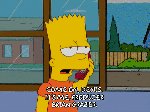 GIF frustration phone call bart simpson - animated GIF on GIFER