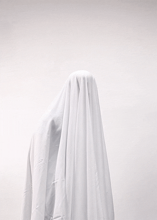 Ghost surreal art GIF on GIFER - by Megore