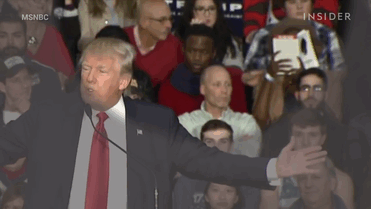 Trump rally GIF - Find on GIFER