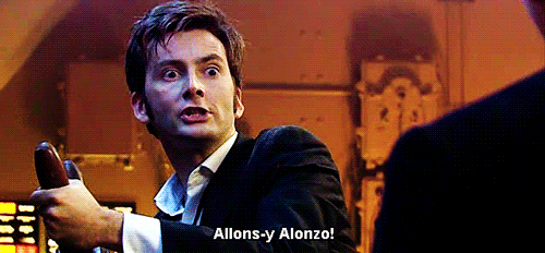 Tenth Doctor Wallpaper Allons Y