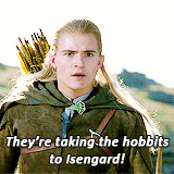 GIF the lord of the rings legolas two towers - animated GIF on GIFER