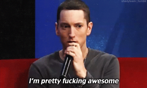 Eminem interview GIF - Find on GIFER