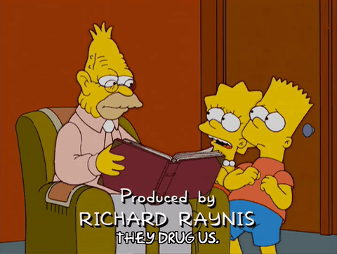 Listening bart simpson lisa simpson GIF - Find on GIFER