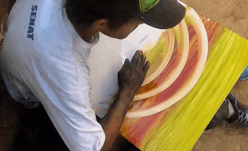 Painting GIF - Find on GIFER