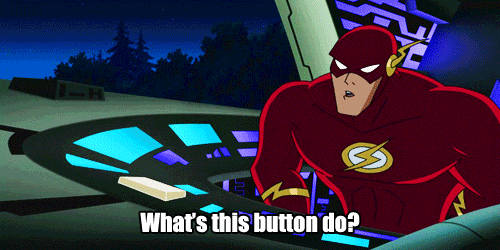 GIF cartoon flash button - animated GIF on GIFER