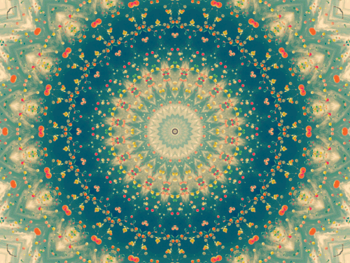 Gif Del Ciclo De Colores Del Mandala