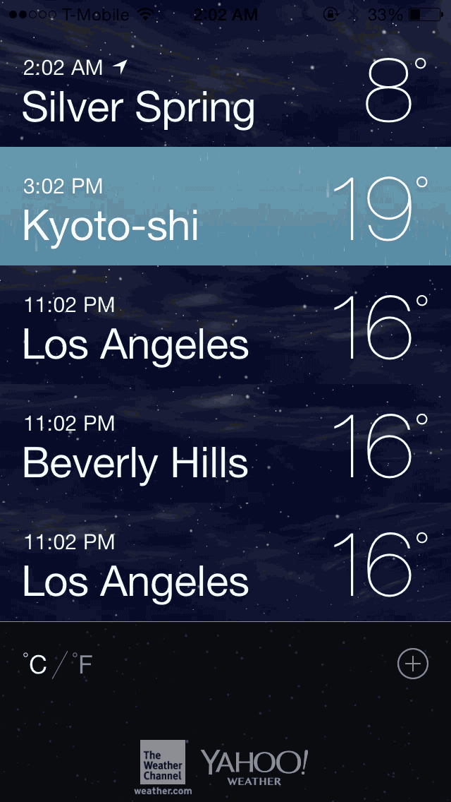 App ios weather GIF - Find on GIFER