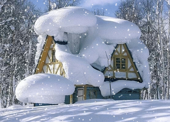 GIF snow snowing - animated GIF on GIFER