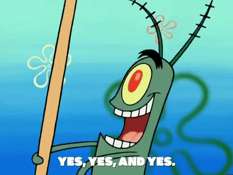 Spongebob Screaming Yes