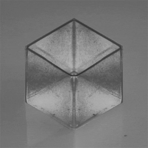 Black and white hexagon light GIF - Find on GIFER