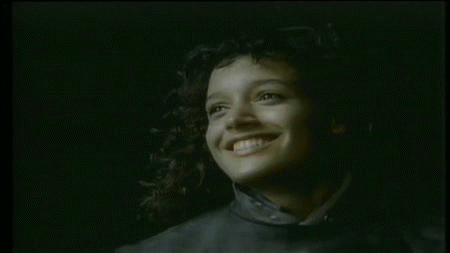 Flashdance jennifer beals smile GIF - Find on GIFER