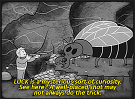 Fallout special luck GIF - Find on GIFER