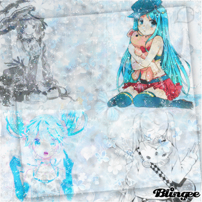 Anime vocaloid blingee GIF - Find on GIFER