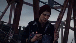 Playstation 4 troy baker infamous second sun GIF - Find on GIFER