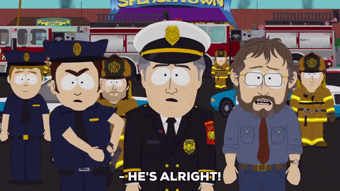 Captain talking cops GIF - Find on GIFER
