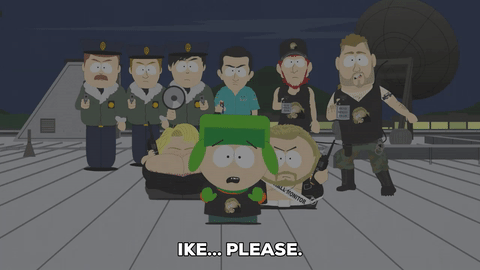 Eric cartman kyle broflovski talking GIF - Find on GIFER