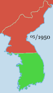 Animacao Do Mapa Da Guerra Coreana