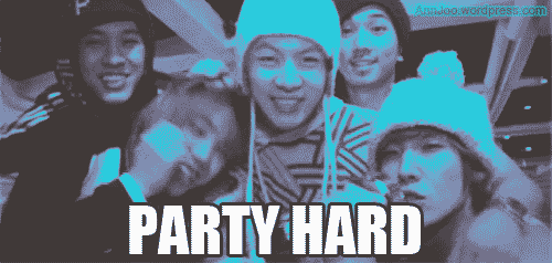 GIF party hard - animated GIF on GIFER