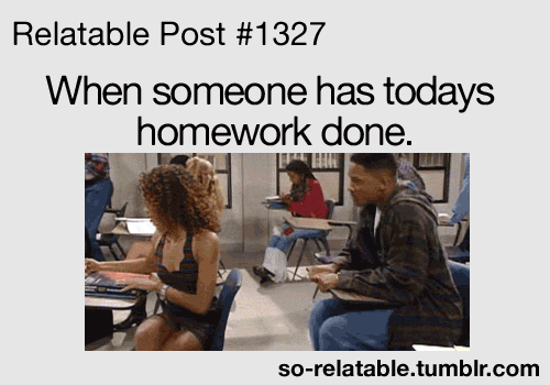 Relatable Posts Homework