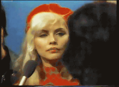 GIF debbie harry - animated GIF on GIFER