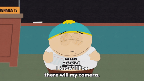 GIF talking cartman classroom - animated GIF on GIFER