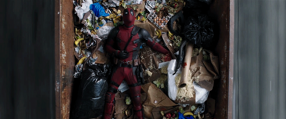 Rock cinemagraph deadpool GIF - Find on GIFER