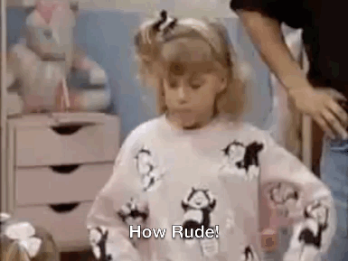 How rude full house jodie sweetin GIF - Find on GIFER