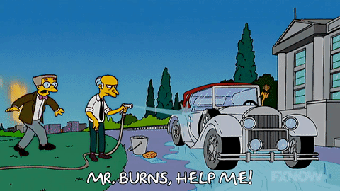 Episode 12 season 18 waylon smithers GIF - Find on GIFER