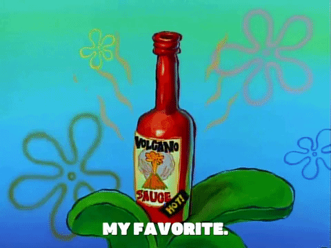 Spongebob Too Much Sauce Gif