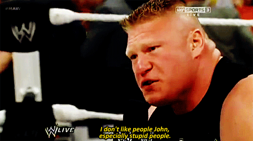 Brock lesnar GIF - Encontrar em GIFER
