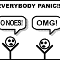 Panic GIF - Find on GIFER