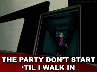 Teen titans beast boy pimp walking GIF on GIFER - by Moogutilar