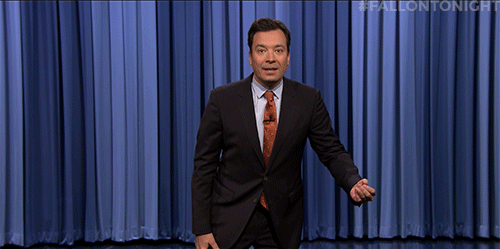 Jimmy fallon tonight show high five GIF - Find on GIFER