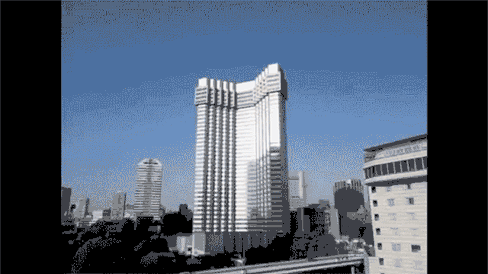 Gif Animado De Explosión De Edificio Animaciones De Bomba Nuclear