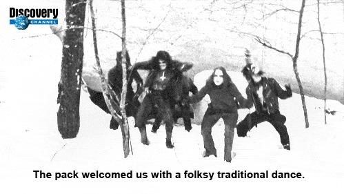 Metal dancing black and white GIF - Find on GIFER