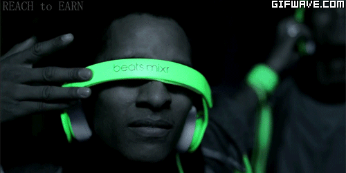 Beats by dre GIF - Find on GIFER