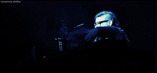 GIF skrillex musical musica - GIF animado em GIFER