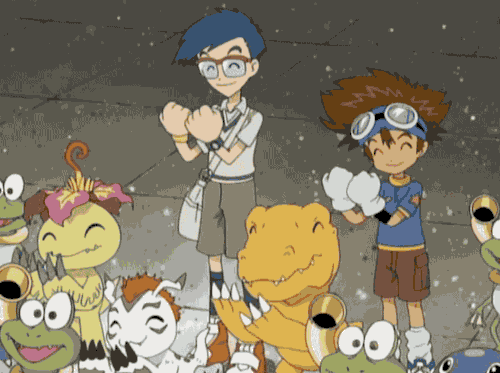 GIF digimon - animated GIF on GIFER
