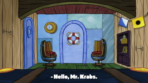 Krusty Krab Mr Krabs Office