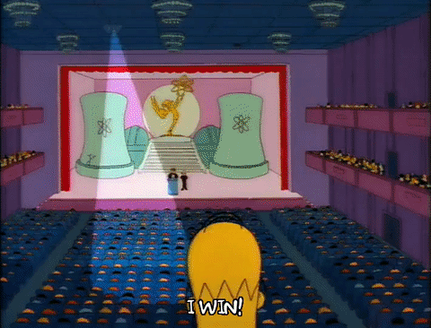 Season 3 homer simpson happy GIF - Find on GIFER