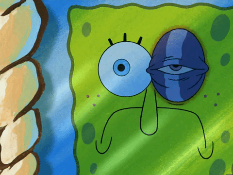 Spongebob Huilend Gezicht Gif