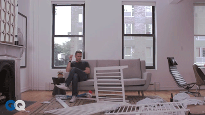 Ikea deadpool ryan reynolds GIF - Find on GIFER